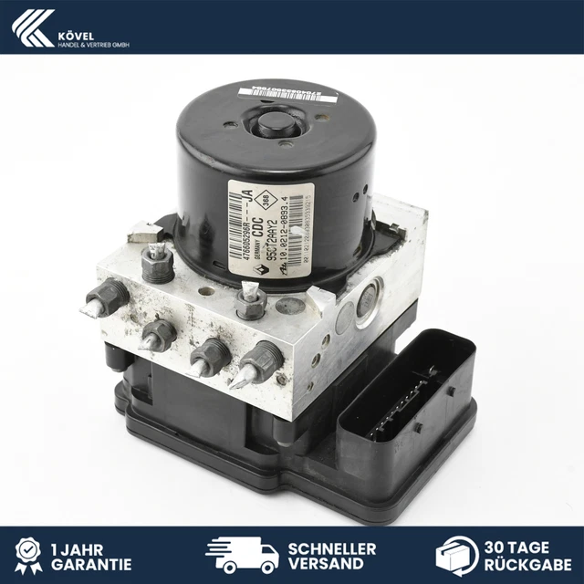 BLOC ABS POMPE Bloc Hydraulique Renault Scenic 3 476605296R/476608933R ...