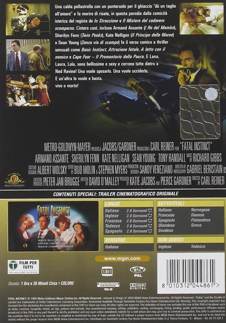 FATAL INSTINCT (DVD) Assante Fenn Young Reiner Armand Assante (US ...