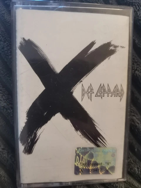 Def Leppard X Cassette Tape Eur 49 92 Picclick It