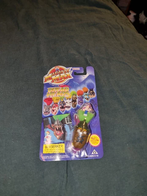 MIGHTY MAX BERSERKER Dread Head ON CARD Bluebird Unopened New £27.76 ...