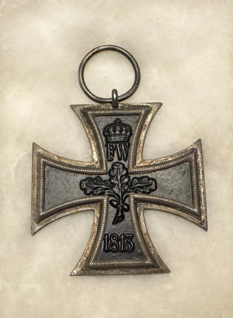 ORIGINAL WWI WW1 German Prussian Iron Cross 2nd Class Maker Marked No ...