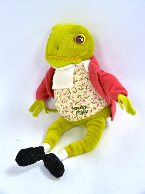 JEREMY FISHER FROG Peter Rabbit Plush Toy 25 CM Height - B89 G609 £5.95 ...