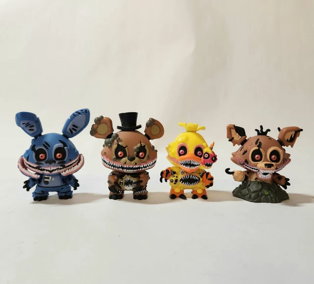 FUNKO FIVE NIGHTS at Freddy's Twisted Foxy Chica Bonnie Mystery Minis ...
