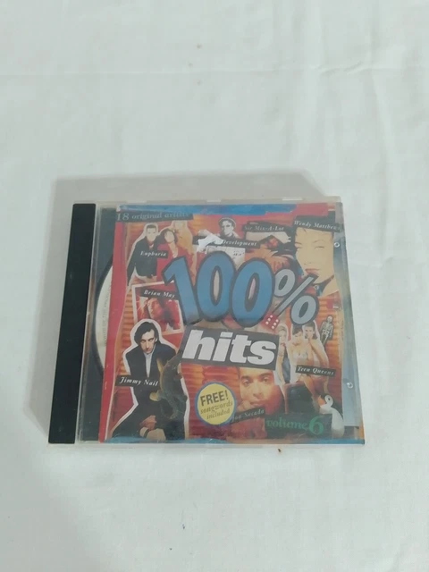 100% HITS VOLUME 6 by Various Artists (CD 1992 EMI Aust) 18 tracks £5. ...