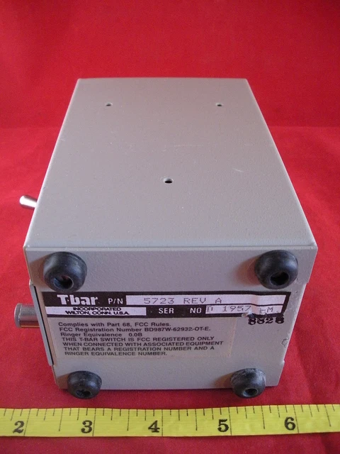 T BAR 5723 Rev A Switch Tbar Relay Sealed Toggle Switch Multi Pole Nnb ...