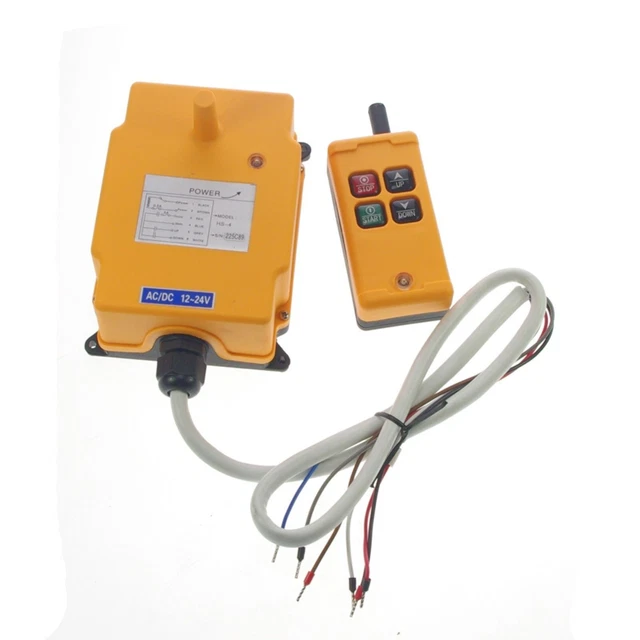 240VAC ONE MOTION One Speed Hoist Truck Radio Remote Controller System ...