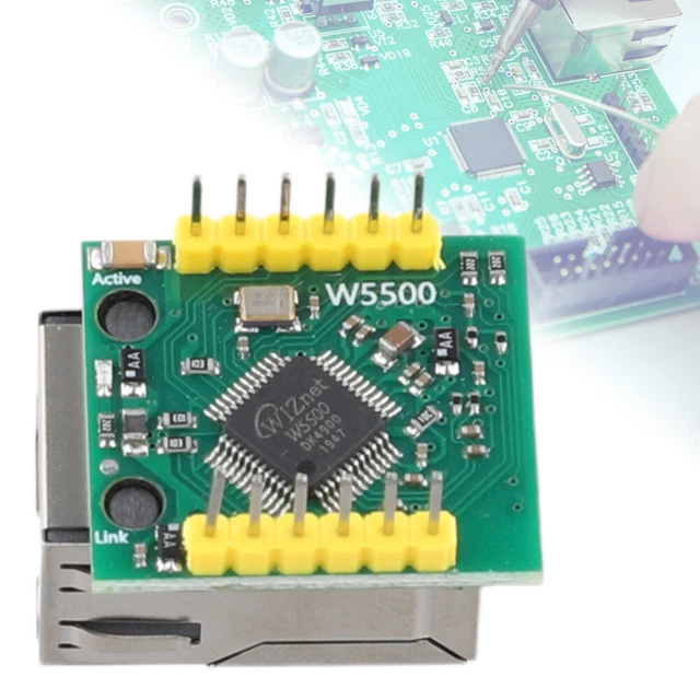 W5500 CHIP W5500 USR-ES1 SPI To LAN/ Ethernet Converter TCP/IP Smart ...