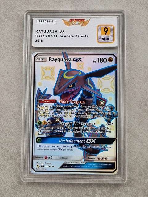 CARTE POKÉMON RAYQUAZA 177a/168 GX Alternative FA S&L Tempête Céleste ...