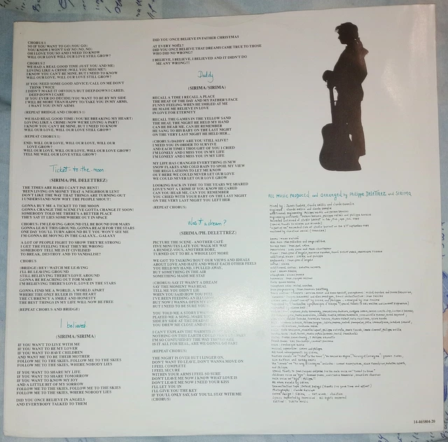 SIRIMA (CHANTEUSE DE Jean Jacques Goldman) - A Part Of Me (Vinyl Rare ...
