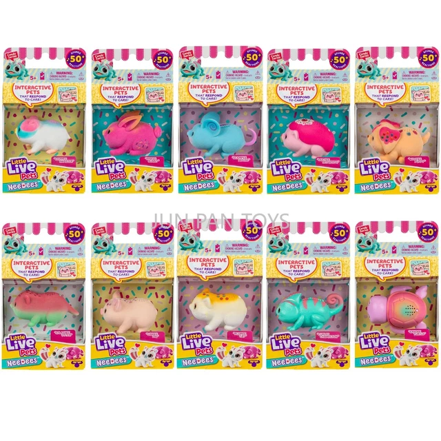 LITTLE LIVE PETS NeeDees Candy Interactive Wearable Over 50 Sounds and ...