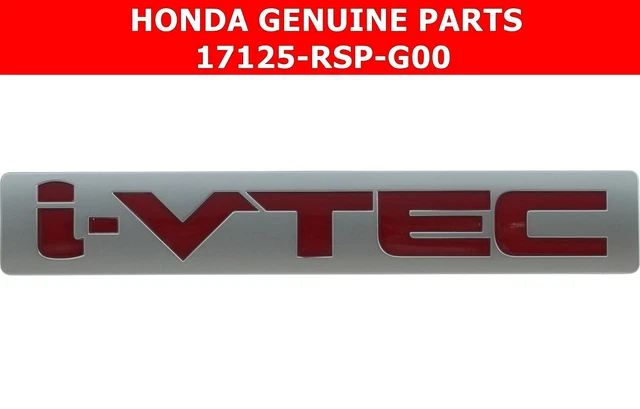 HONDA CIVIC TYPE-R FD2 K20A Intake Manifold i-VTEC Emblem Badge OEM JDM Genuine $74.12 - PicClick AU