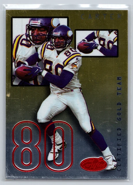 1999 LEAF CERTIFIED #CGT30 Cris Carter Certified Gold Team 12a EUR 2,20 ...