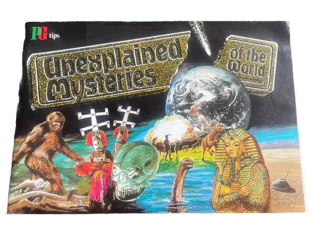 UNEXPLAINED MYSTERIES OF The World PG Tips Tea Cards Complete Set #1 £6 ...