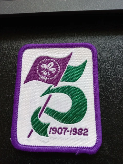 75TH ANNIVERSARY OF Scouts 1907-1982 Square Scout Badge EUR 6,55 ...