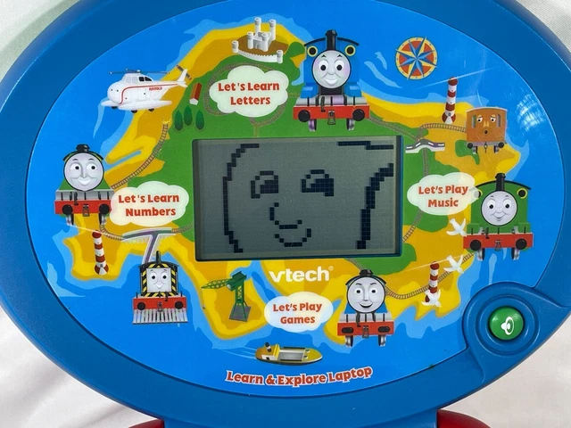 VTECH THOMAS THE Train Tank and Friends Learn & Explore Learning Laptop ...