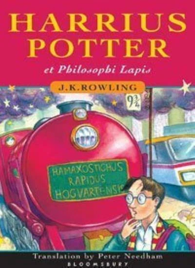 HARRY POTTER AND the Philosopher's Stone (Latin) By J. K. Rowlin $10.65 ...