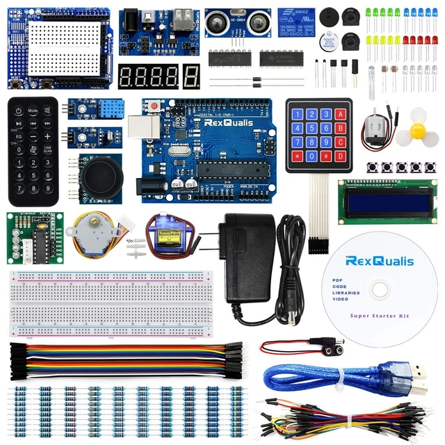 SUPER STARTER KIT Based on Arduino UNO R3 with Tutorial and Controller ...