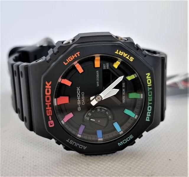 ARC-EN-CIEL CASIO G-SHOCK Casioak GA-2100-1AER EUR 581,72 - PicClick FR