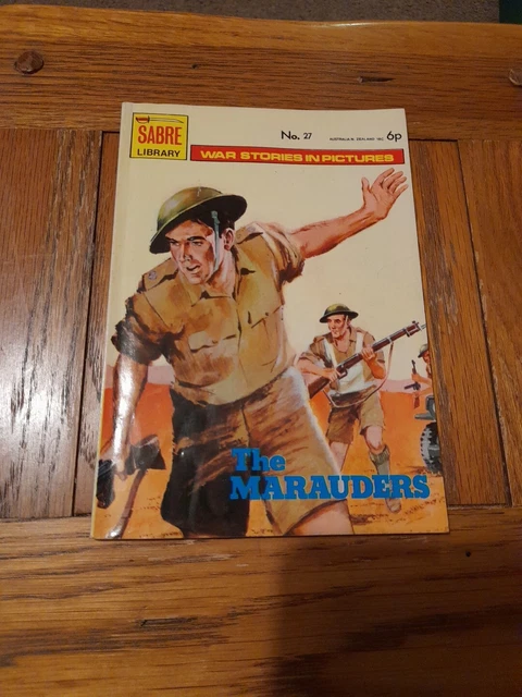 1972 SABRE LIBRARY War Stories In Pictures Comic #27 EUR 2,36 - PicClick IT