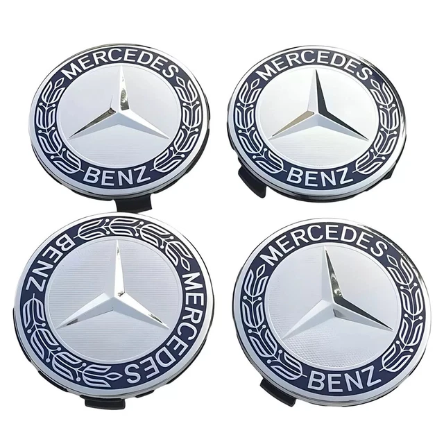 4X NABENDECKEL RADNABENKAPPEN Nabenabdeckung 75mm Für Mercedes-Benz ...