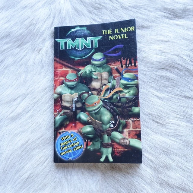 TEENAGE MUTANT NINJA TURTLES Tv Show Book The Junior Novel TMNT Book ...