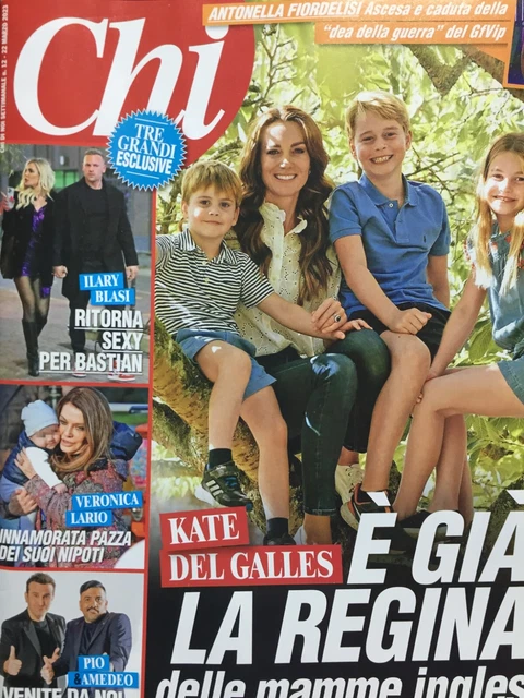 CHI 2023 12.KATE Middleton,Ilary Blasi,Madalina Ghenea,Antonella ...