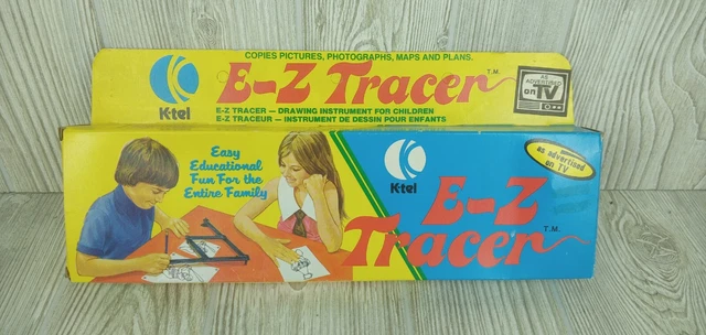 VINTAGE K-TEL E-Z TRACER Plastic Tracing Tool Circa 1974 Pictures ...