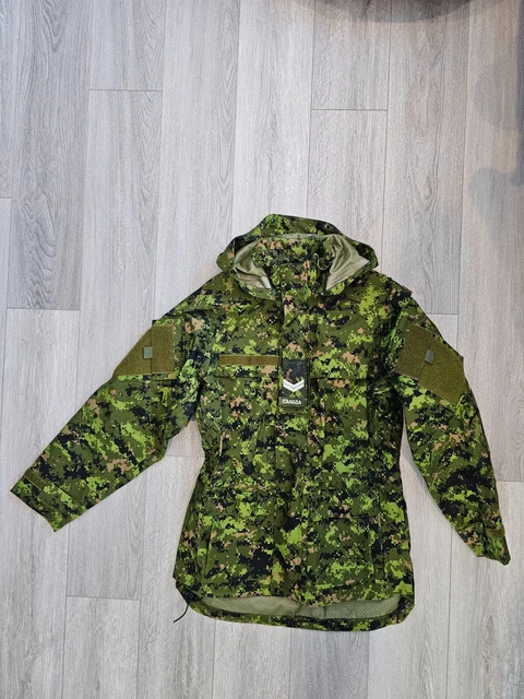 CANADIAN FORCES/ARMY CADPAT TW Rain Jacket(Gore-Tex) 7036 Like New ...