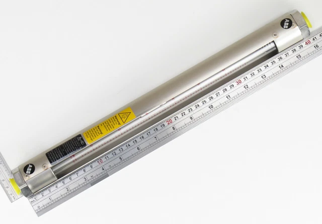 ABB D10A11 GLASS Tube Flow Meter 1/2 in. ( 1/2" ) Pmax/Tmax: 21 bar-95 ...