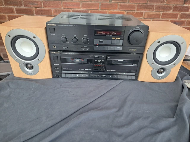 HIFI TECHNICS MIDI System Denon Speakers Tested £103.68 - PicClick UK