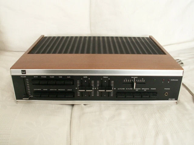 HIFI VERSTÄRKER DUAL CV 120 70er Echtholz EUR 149,00 - PicClick DE
