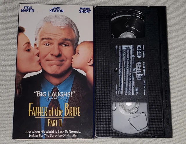 FATHER OF THE Bride Part 2 Vhs Factory Sealed Steve Martin £4.64 ...