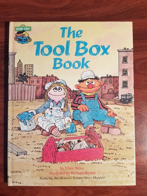 SESAME STREET BOOK Club - The Tool Box Book 1980 HC Ellen Weiss Golden ...
