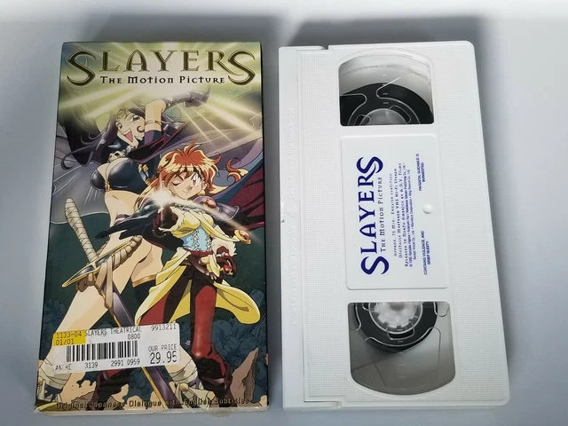 BANDE VHS SLAYERS The Motion Picture Dans Sa Boite Originale 1998 A.d.v ...
