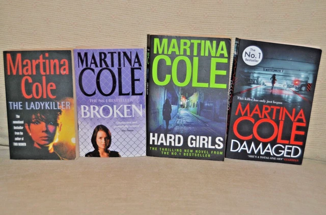 &MARTINA COLE - 'DI Kate Burrows' ensemble complet de 4 livres, filles ...