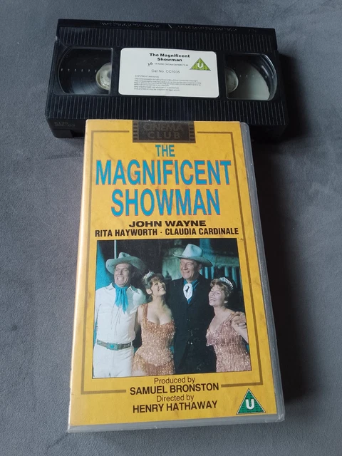 THE MAGNIFICENT SHOWMAN VHS Video Tape John Wayne, Rita Hayworth £3.84 ...