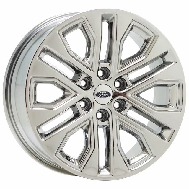 20& FORD F150 Truck Bright Chrome wheels rims Factory OEM single 10619 EXCHANGE $374.77 ...