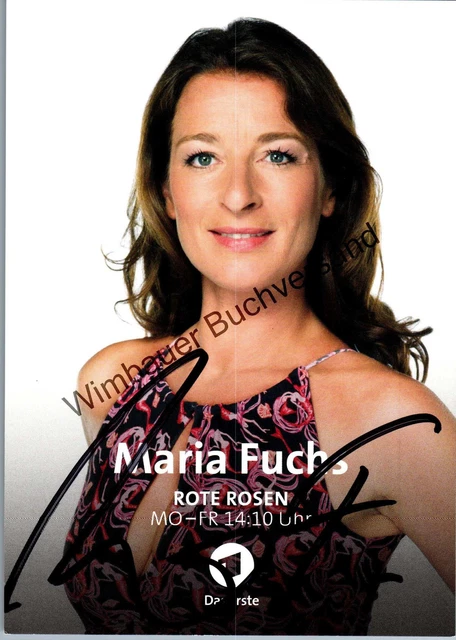 ORIGINAL AUTOGRAMM MARIA Fuchs Rote Rosen ARD /// Autograph signiert ...