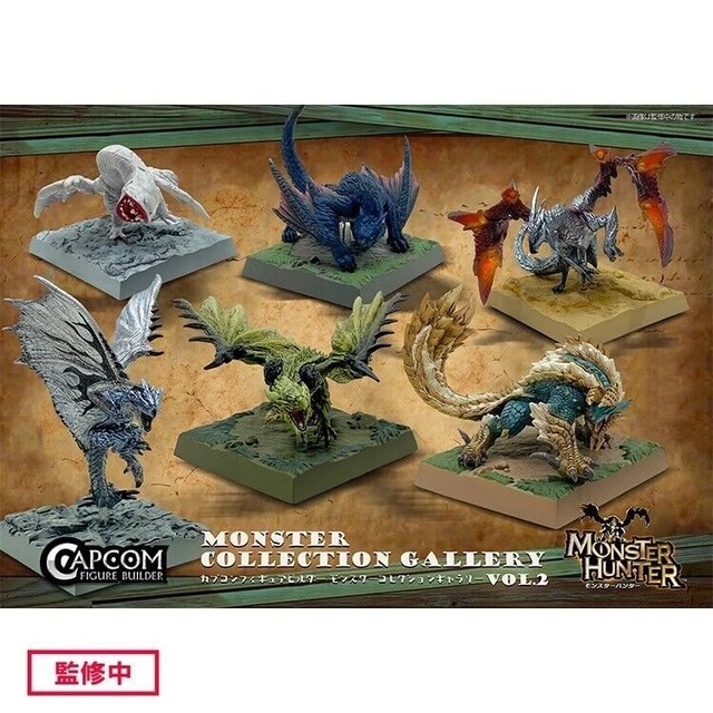 COFFRET COMPLET DE figurines Monster Hunter Collection Vol.2 de Capcom ...