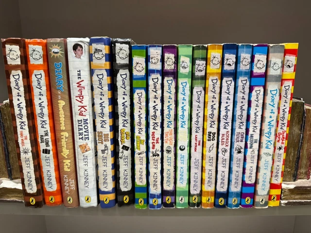 DIARY OF A Wimpy Kid Series by Jeff Kinney 17 Books ID5857 EUR 40,19 ...