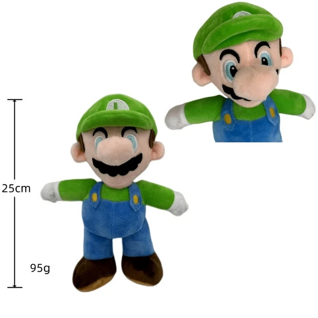 SIMBA TOYS OFFICIAL Super Mario Bros Soft Toy, Mario AND Luigi 30cm Set ...