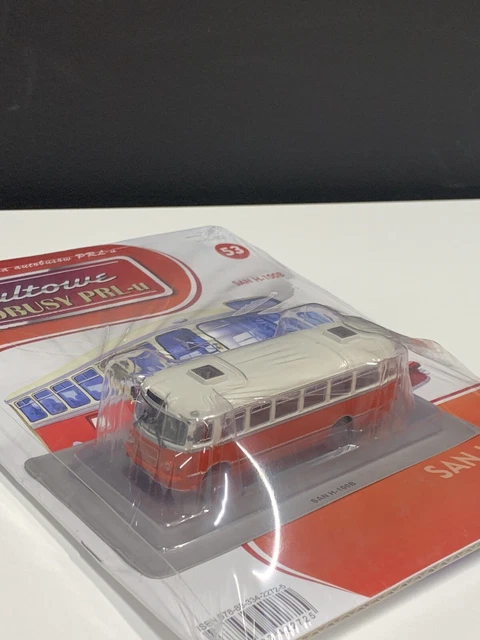 SAN H100B 1:72 Iconic Buses of PRL Kultowe Autobusy PRL IXO EUR 28,68 ...