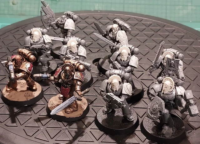 COMPANY COMMAND WARHAMMER 40K Space Marine Primaris Minotaur Chapter £ ...