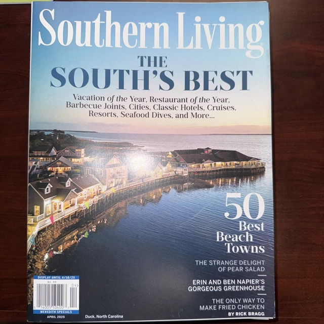 BRAND NEW SOUTHERN Living Magazine April 2025 The South's Best FREE ...