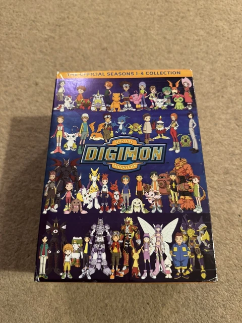 DIGIMON - DIGITAL Monsters: Seasons 1-4 [PG] DVD Box Set £38.14 ...