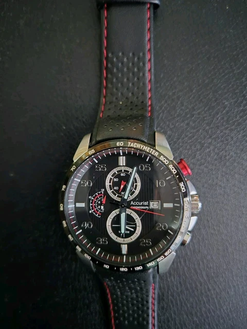 MENS WATCHES USED Accurist Chronograph MB1028 £41.00 - PicClick UK