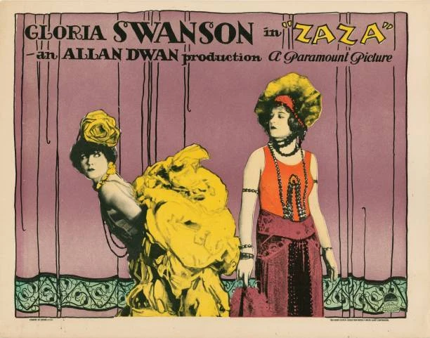 ZAZA LOBBY CARD, Gloria Swanson 1923 Old Movie Photo $8.50 - PicClick AU