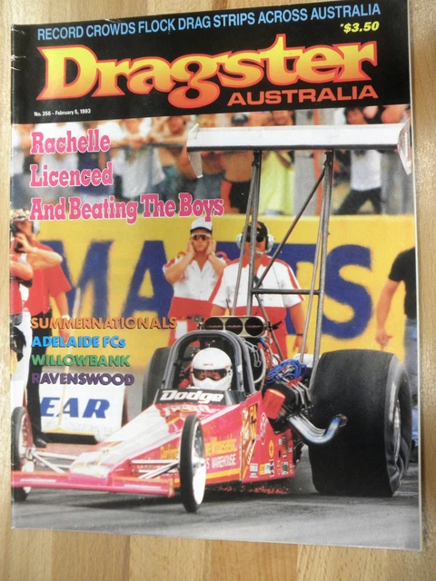 DRAGSTER AUSTRALIA #356 Adelaide Funny Cars Summernationals Jim Read ...