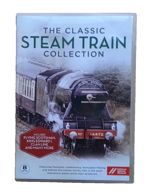 THE CLASSIC STEAM Collection DVD - Steam Train Documentary - 8 Disc Box ...