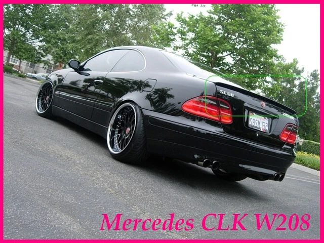 MERCEDES CLK W208/C208 Coupe/Convertible Rear/Boot Spoiler (1998-2002 ...